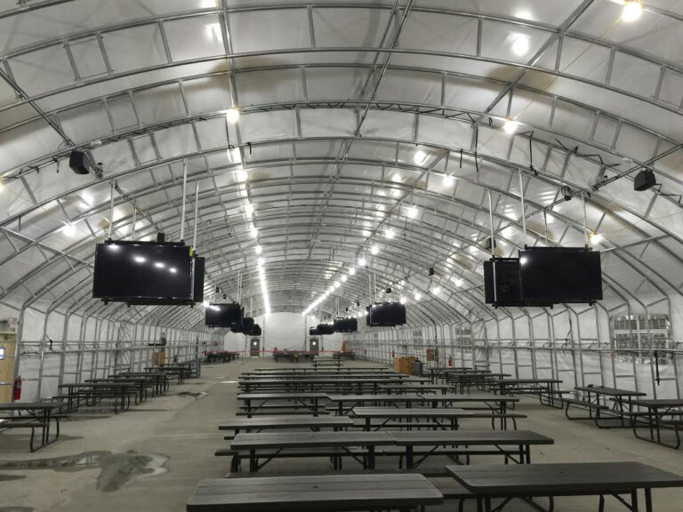 Lunch Tents for Refinery and Construction Sites